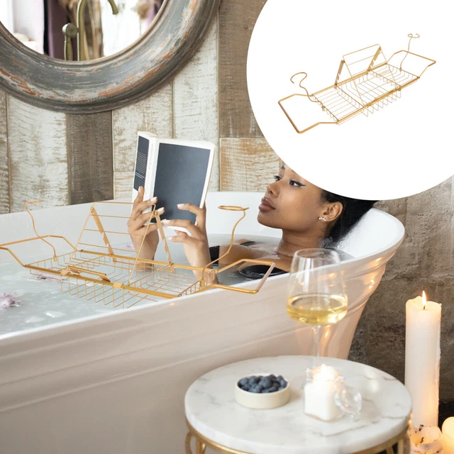 TABLE DE BAIN Plateau Acier Inoxydable De Bain Rack Sur Le Plateau De ...