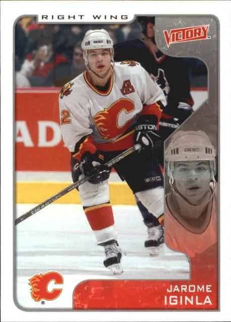 CARTE DE HOCKEY 2001-02 UD Victory Calgary Flames #49 Jarome Iginla EUR 1,88 - PicClick FR