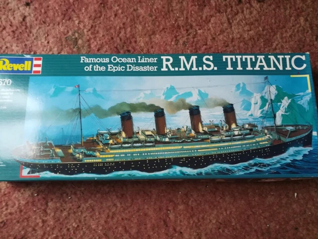 REVELL - RMS Titanic Ocean Liner Model - 1:570 Scale £0.99 - PicClick UK