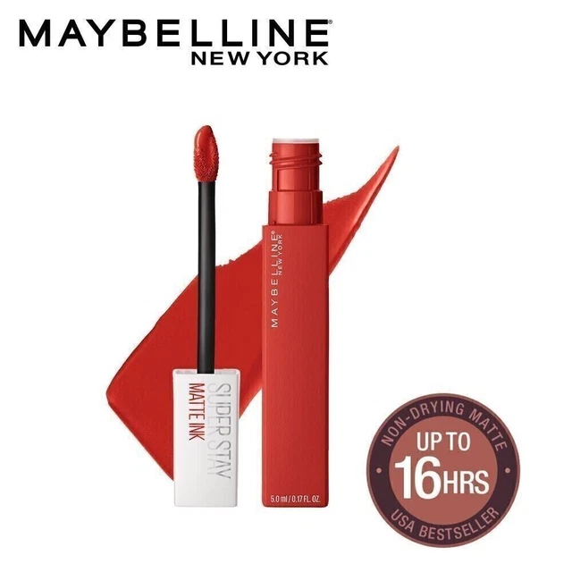 MAYBELLINE NEW YORK Super Stay Matte Ink Liquid Lipstick 5ml - 118 ...