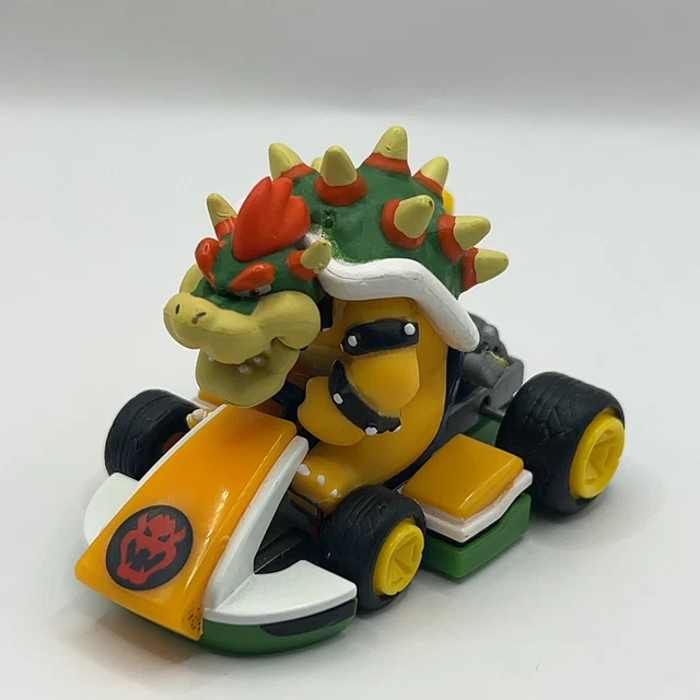 MARIO KART BOWSER Super Mario Bros. Car Toy Mini Figurine Japan Rare F ...