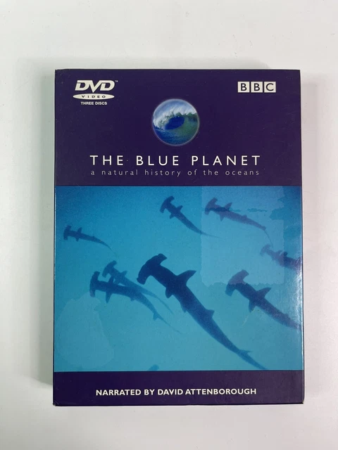 THE BLUE PLANET BBC David Attenborough Documentary DVD 3 Box Set Region ...