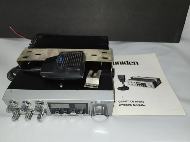 UNIDEN PRESIDENT GRANT AM-SSB CB Radio Complete, Manual, Tested $149.00 ...