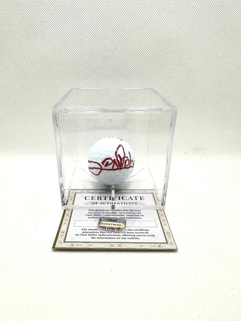 JON RAHM GOLF Player Ball Hand Signed Autograph Rare Exclusive Showcase ...