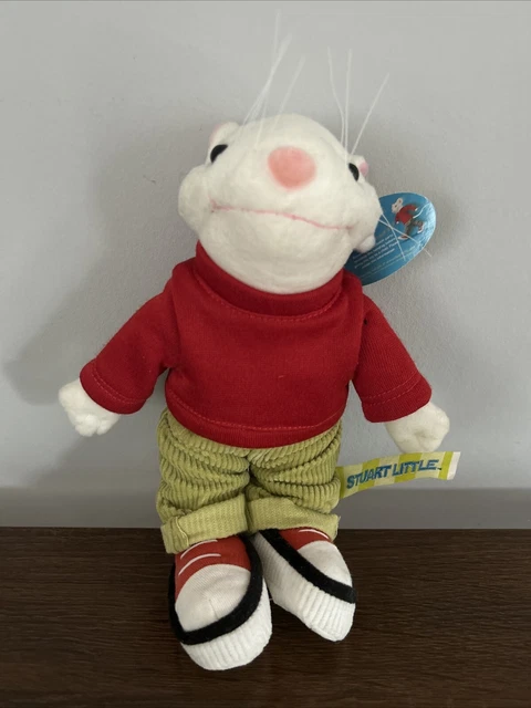 STUART LITTLE MOUSE Plush Soft Toy Stuffed Animal Toy by Gosh 9” Tags £ ...