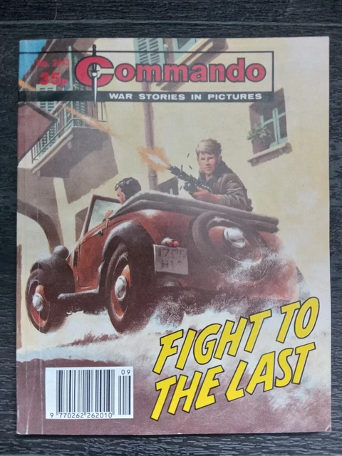 COMMANDO COMIC NUMBER 2443 Fight To The Last Military Action Comic. EUR ...