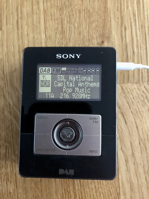 SONY XDR-M1 DAB/ FM Pocket Radio £19.36 - PicClick UK