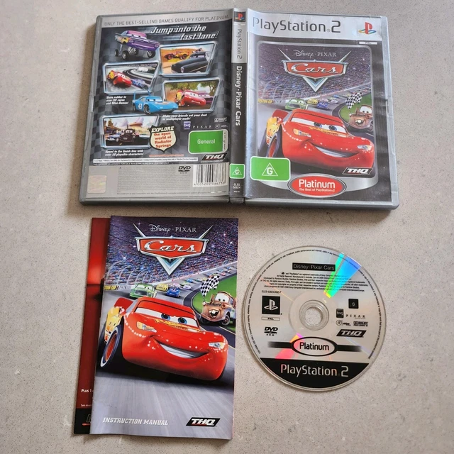 DISNEY PIXAR CARS Playstation 2 Ps2 Game - With Manual $9.99 - PicClick AU
