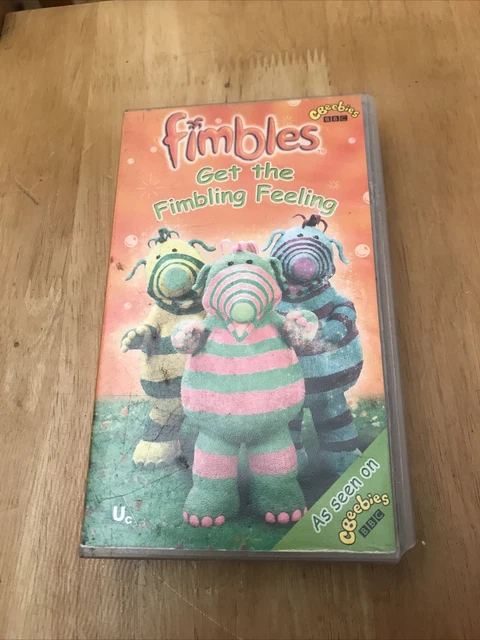 FIMBLES * GET The Fimbling Feeling * Vhs Video 2002 Uk Freepost £6.50 ...
