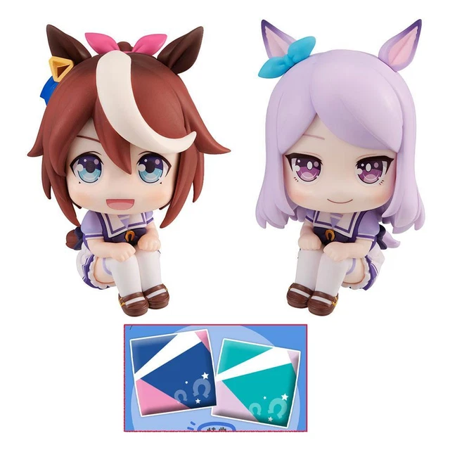 UMA MUSUME PRETTY Derby Look Up PVC Statues Tokai Teio & MEjiro McQueen ...