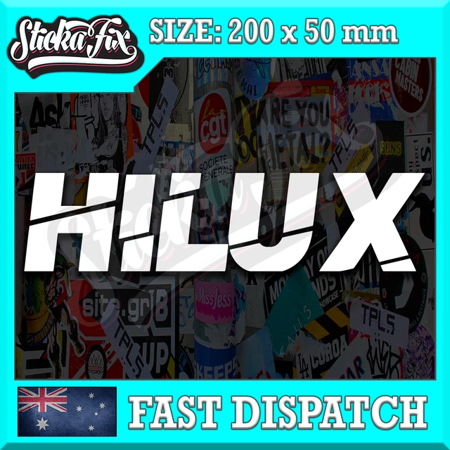 HILUX 4X4 CAR vinyl STICKER funny DECAL 4WD Van Drift JDM Ute Truck EUR 5,03 - PicClick FR
