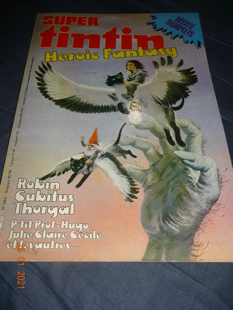 SUPER TINTIN N°22 - heroic fantasy - récits complets - 1983 EUR 4,00 ...