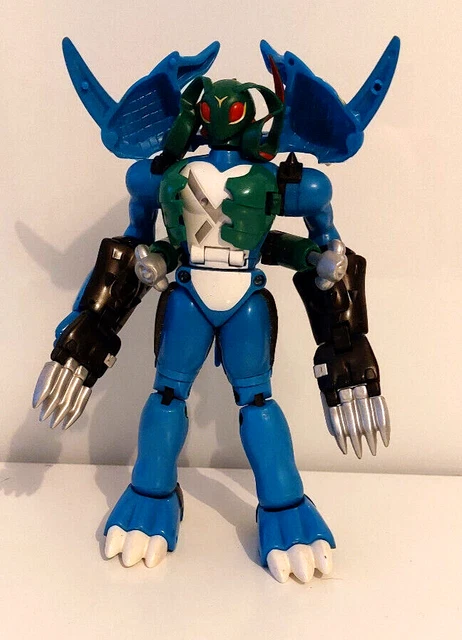 DIGIMON PAILDRAMON/EXVEEMON/STINGMON DNA Digivolving Vintage Figure ...