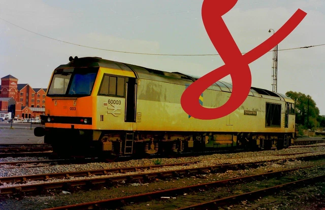 UK RAILWAYS 35MM COLOUR NEGATIVE: 60003 at LINCOLN HOLMES YARD 16-09 ...