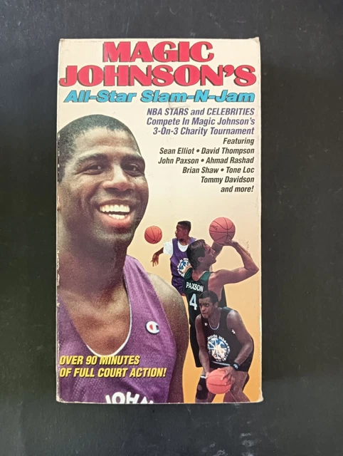 VHS MAGIC JOHNSON'S All Star Slam-N-Jam EUR 12,00 - PicClick IT