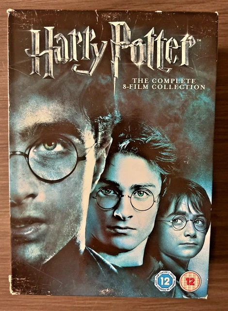 HARRY POTTER THE Complete 8 Film Collection Dvd Boxset Years 1-8 Region ...
