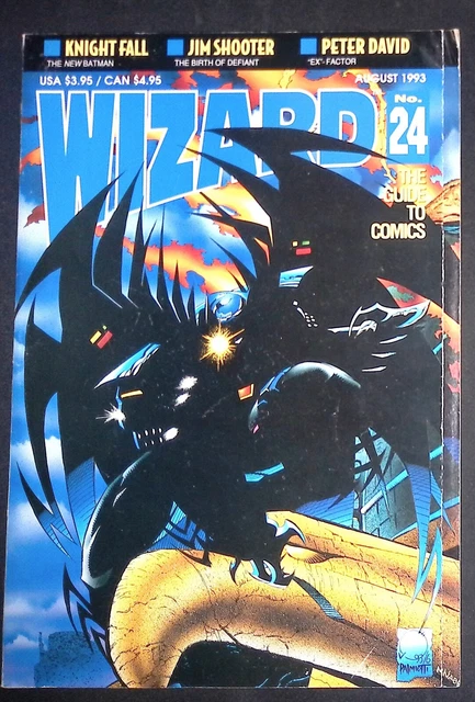 WIZARD COMICS GUIDE Vol.1 #24 With Poster & Comic £0.99 - PicClick UK