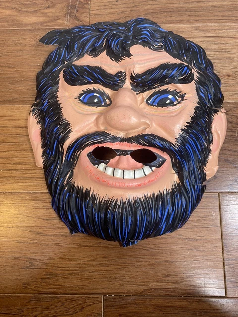VTG RARE "LAND OF THE GIANTS" GIANT PROFESSOR HALLOWEEN COSTUME MASK ...