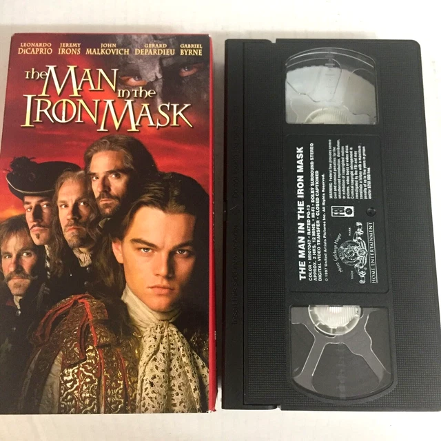 THE MAN IN the Iron Mask Jeremy Irons VHS tape Ships Free Same Day With ...