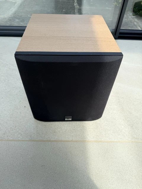 B&W ASW608 FLOOR Standing Sub Woofer In Wood Effect Great Condition £52 ...