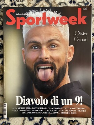 SPORT WEEK 2022 39.Olivier Giroud,Samuele della Bona,Eoore Messina ...