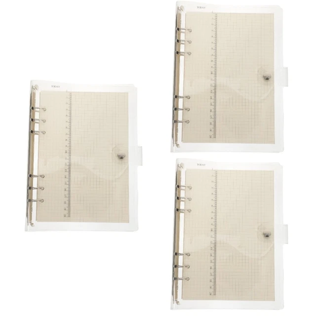 3 SETS A5 Project Notebook with Dividers Ruled Wirebound Grid £53.35 ...
