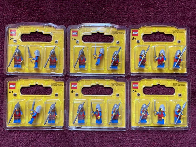 LEGO® RITTER MINIFIGUREN Figuren Löwenritter Knight, NEU im Blister ...