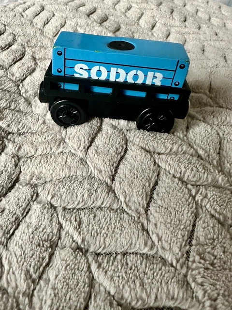 BRIO STYLE THOMAS The Tank Engine Wooden Magnetic CARGO CAR + SODOR ...