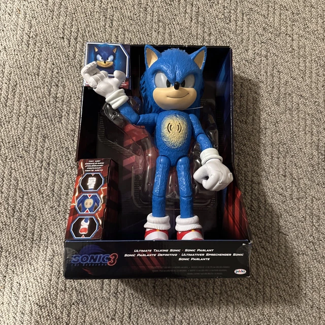 SONIC THE HEDGEHOG 3 Ultimate Talking Sonic 34cm / 12-Inch Figure £44. ...