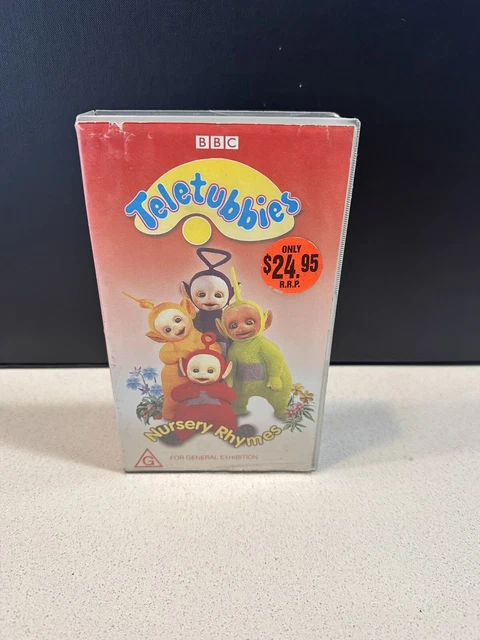 TELETUBBIES NURSERY RHYMES VHS 1998 Video Children Show Kids Children ...