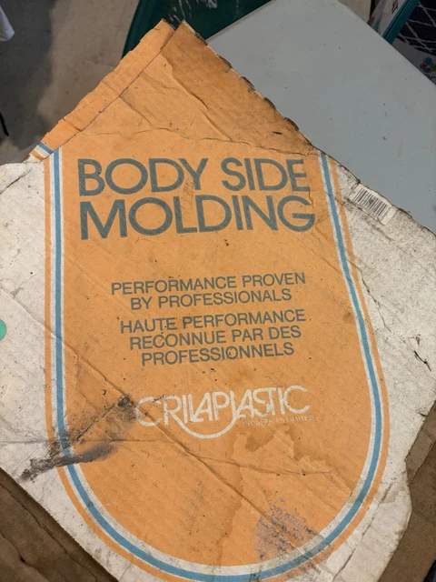 VINTAGE AUTO BODY Side Molding Trim. Not Sure If Adhesive Is Still Good ...
