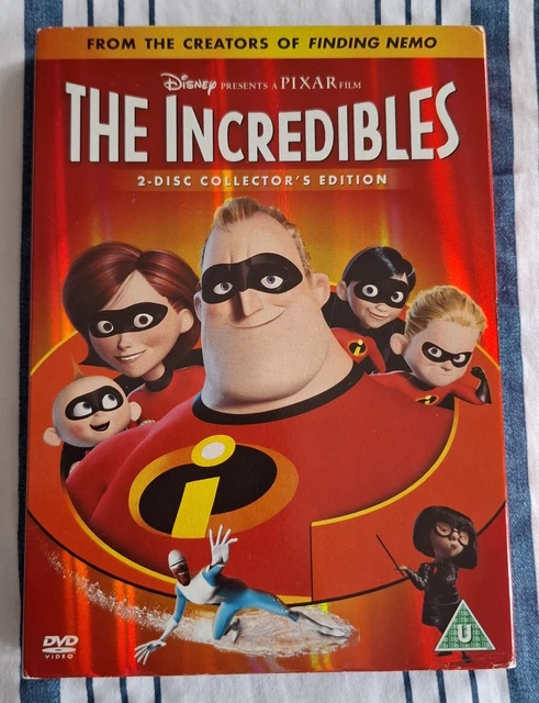 DISNEY THE INCREDIBLES 2 Disc Collectors Edition DVD £1.75 - PicClick UK
