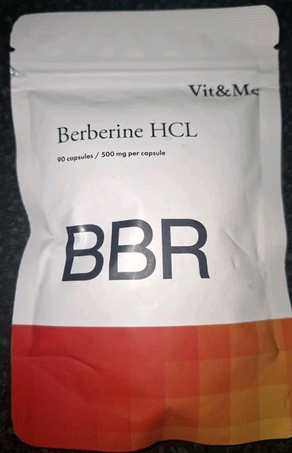 BERBERINE HCL CAPSULES - High Strength 98% Berberine HCL - 90 x 500mg ...