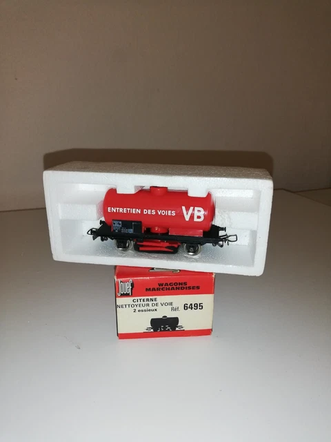 JOUEF WAGON CITERNE Entretien Des Voies VB Nettoyeurs 6495 ho train sncf EUR 15,00 - PicClick FR