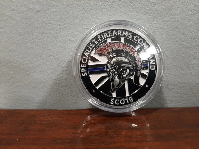 CHALLENGE COIN METROPOLITAN Police Specialist Firearms Command SCO19 ...