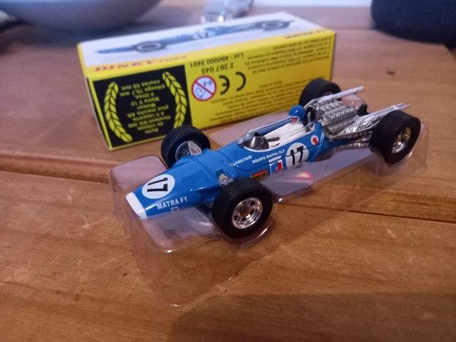 FRENCH DINKY TOYS No. 1417, Matra F1 Un-used with Sign, Superb Mint ...