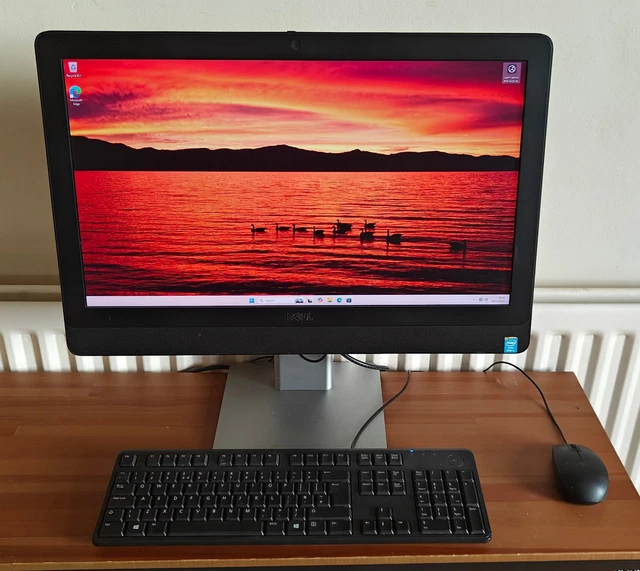 DELL OPTIPLEX 9030 AIO 23" PC i5-4590S 12GB RAM 120GB SSD WiFi Office ...