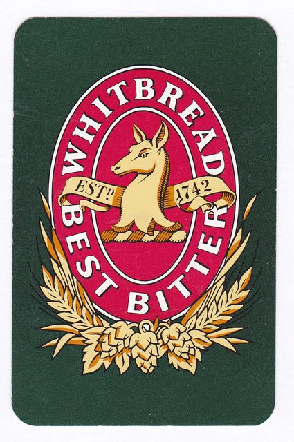 WHITBREAD BEST BITTER, Brauerei, Einzeltausch Spielkarte EUR 1,85 ...