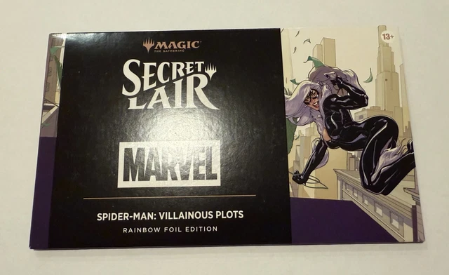 MTG SECRET LAIR x Marvel's Spider-Man: Villainous Plots Foil Edition In ...