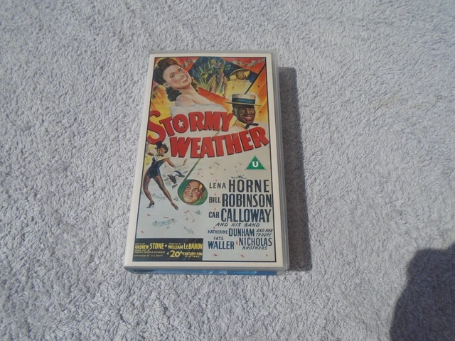 STORMY WEATHER (VHS, 1994)(VIDEO) Lena Horne / Bill Robinson / Cab ...