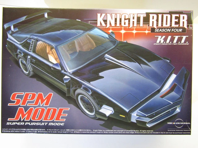 AOSHIMA 1:24 SCALE Knight Rider Season 4 K.I.T.T. SPM Mode Model Kit ...
