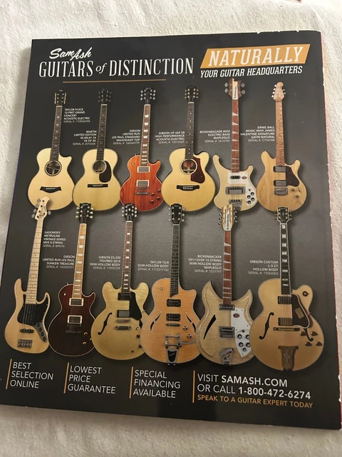 VINTAGE GUITAR MAGAZINE January 2017 Vol 31 No. 03 Kay Thin Twin Jimmy ...