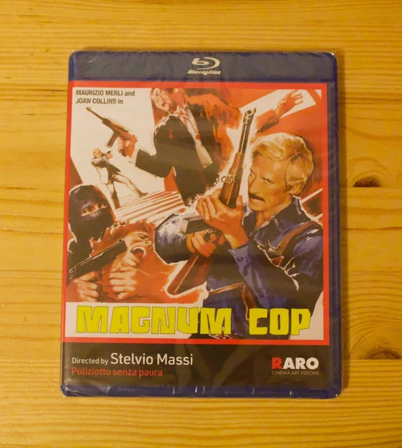 MAGNUM COP BLU-RAY Raro Video Maurizio Merli Joan Collins Brand New $21 ...