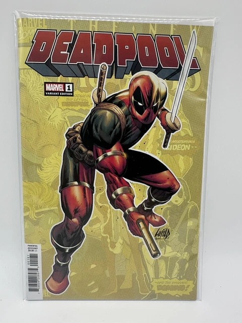 DEADPOOL #1 LIEFELD Variant Marvel 2024 VF/NM Comics EUR 5,56 - PicClick FR