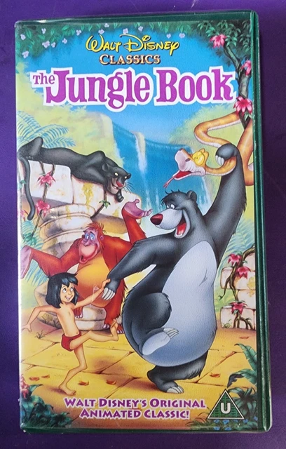 DISNEY JUNGLE BOOK VHS RARE Green Case Brand New Sealed Walt Classic ...