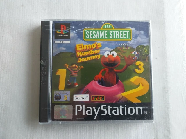 SESAME STREET ELMO'S Number Journey Elmos Ps1 Game Brand New Sealed EUR ...
