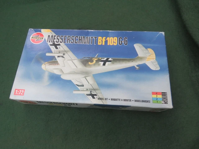AIRFIX MESSERSCHMITT BF 109 G-6 1:72 SCALE MODEL KIT £14.99 - PicClick UK