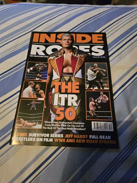 INSIDE THE ROPES magazine #52 2024 The ITR 50 + Survivor Series, Jeff ...