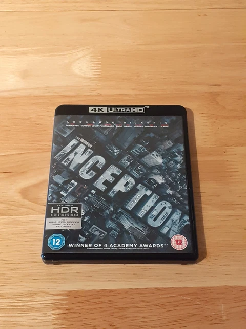 INCEPTION 4K ULTRA HD & Blu-ray [3 Discs] (2017) Features Hdr EUR 17,48 ...