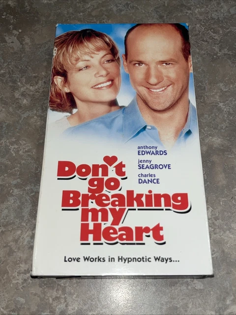DON'T GO BREAKING My Heart VHS Anthony Edwards **BLOCKBUSTER***TESTED ...